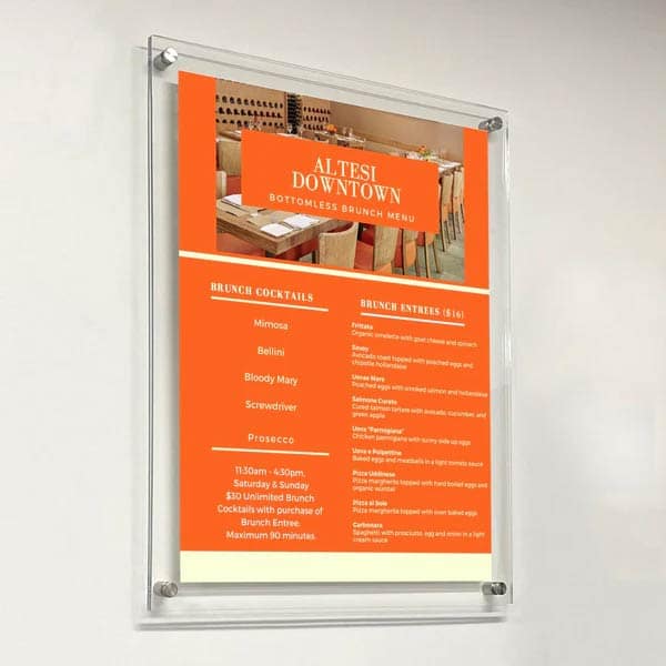 Acrylic Sandwich Display Boards - Jaipur Signage - Sign Board ...